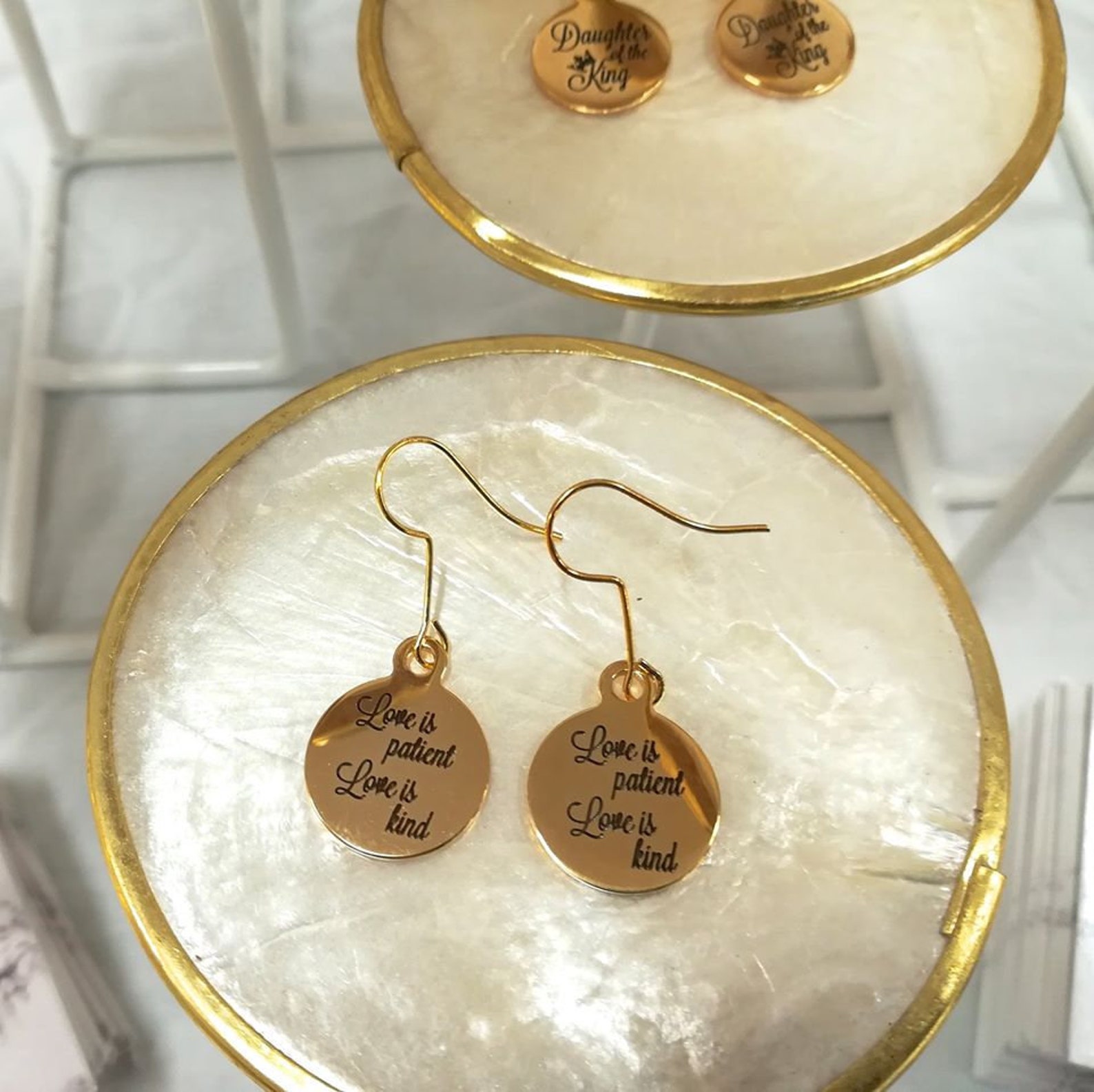 Bible Verse Earrings, Scripture Earrings, Christian Earrings, Christian ...