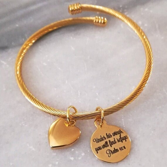 Bible Verse Bracelet Scripture Bracelet Christian Bracelet - Etsy
