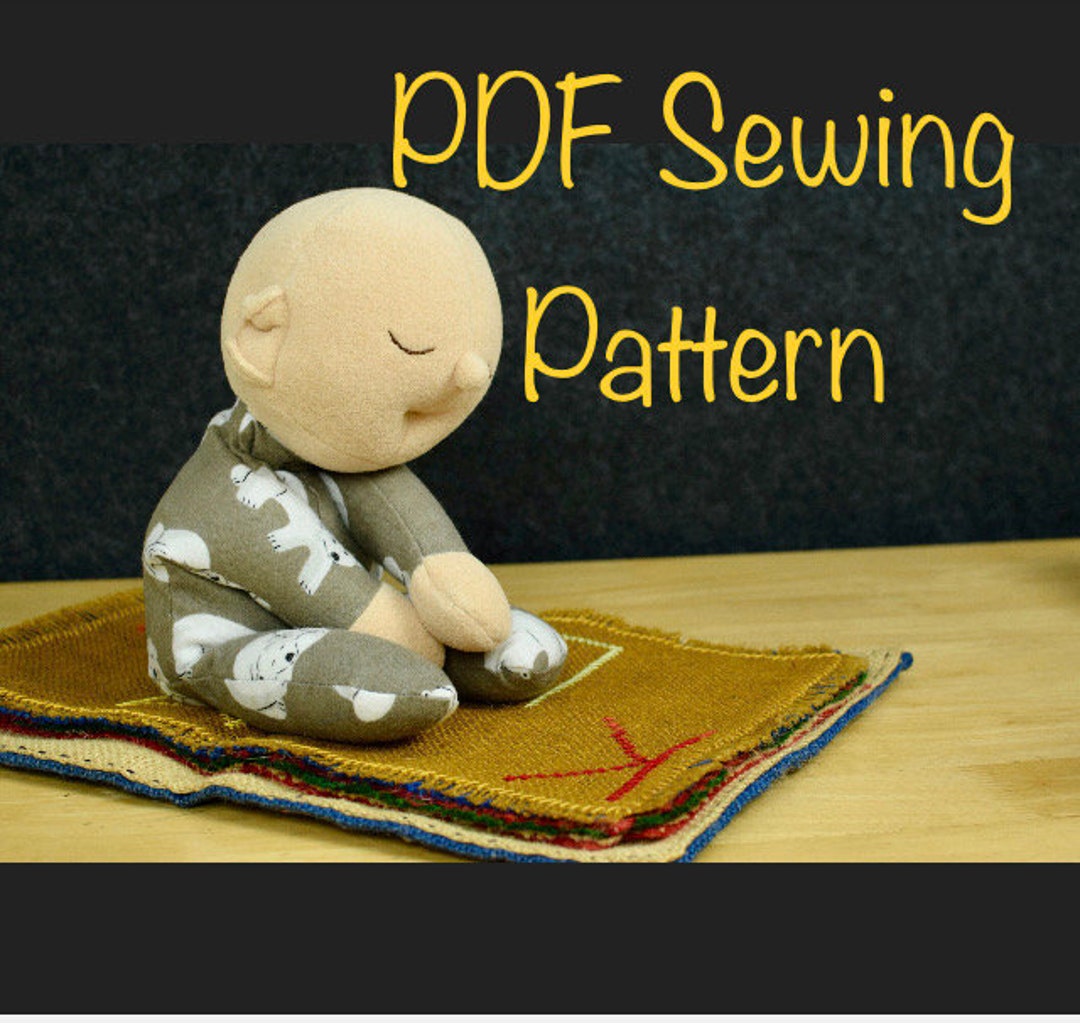 PDF Doll Sewing Pattern, Baby Doll Pattern - Etsy