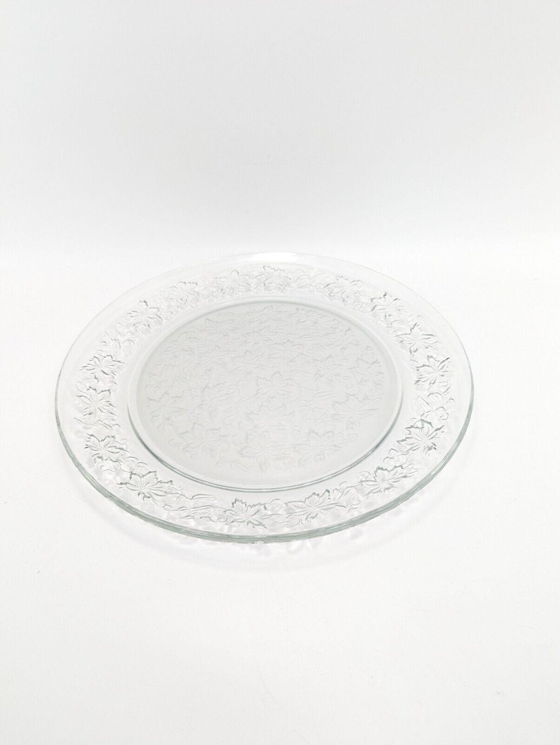 Vintage Princess House Fantasia Pattern Platter Crystal Serving Tray - Etsy