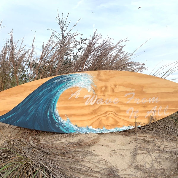 Painted Surfboard - Etsy