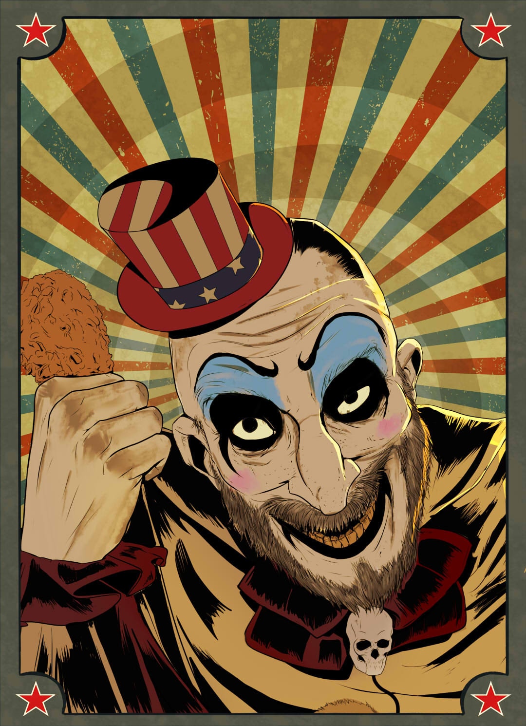 Captain Spaulding Art Print - Etsy