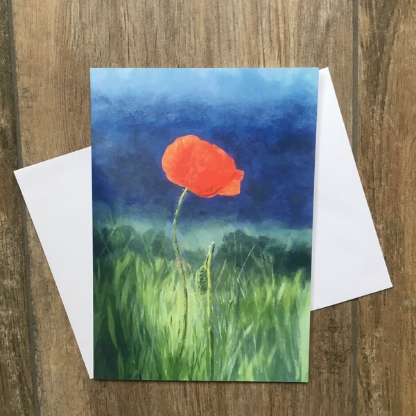 Poppy Cards - Etsy UK