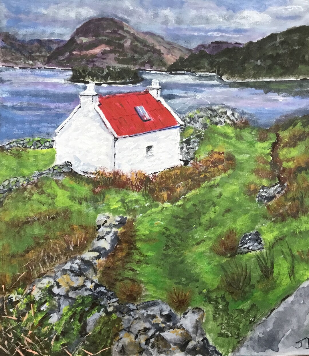 Giclee Print of 'scottish Croft' - Etsy