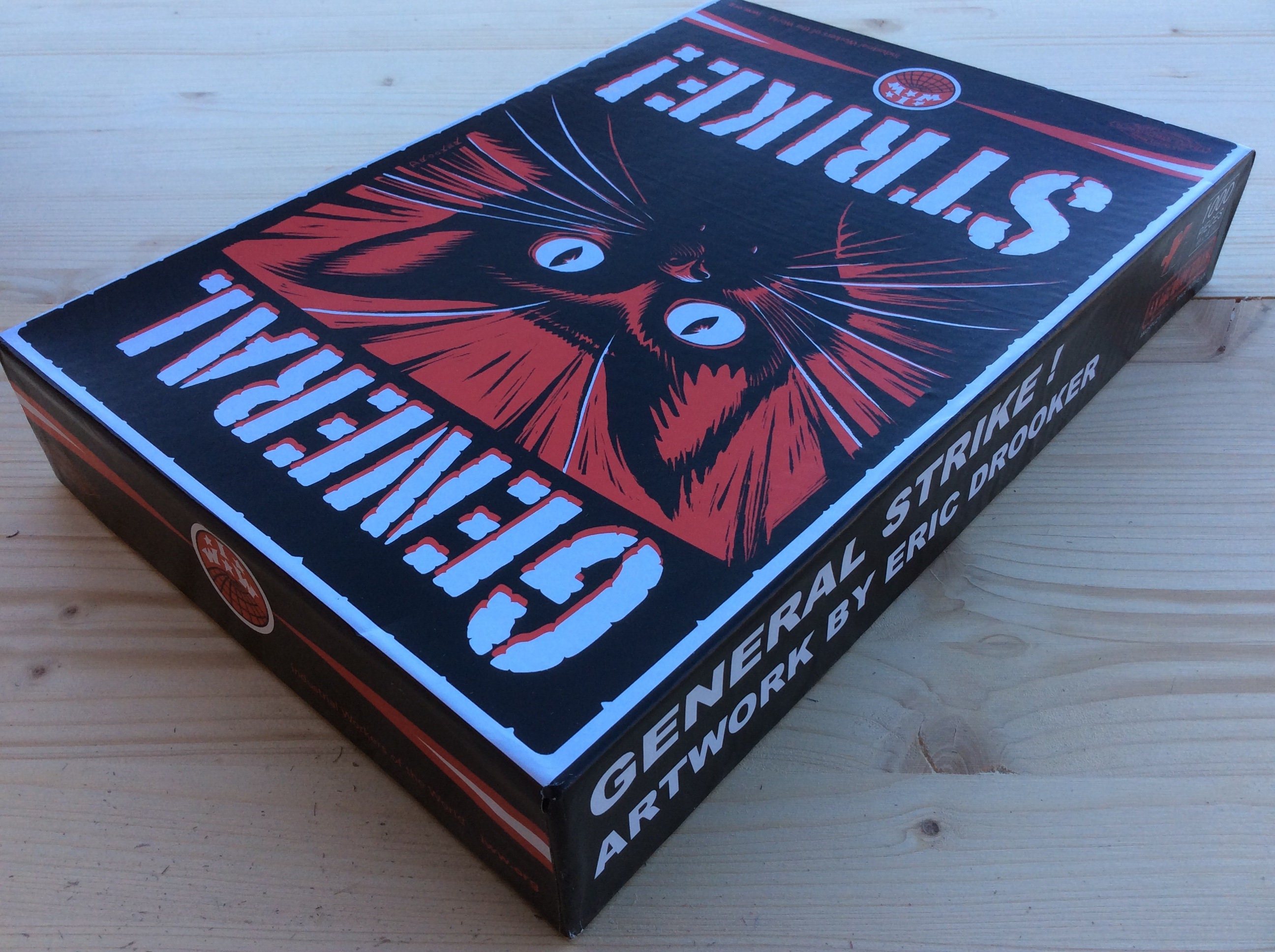 General Strike! Poster by Eric Drooker 1000 Piece Jigsaw Puzzle *9 - Etsy