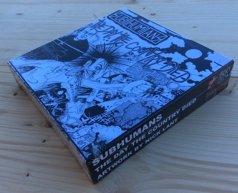 Subhumans the Day the Country Died 500 Piece Jigsaw Puzzle *2 - Etsy