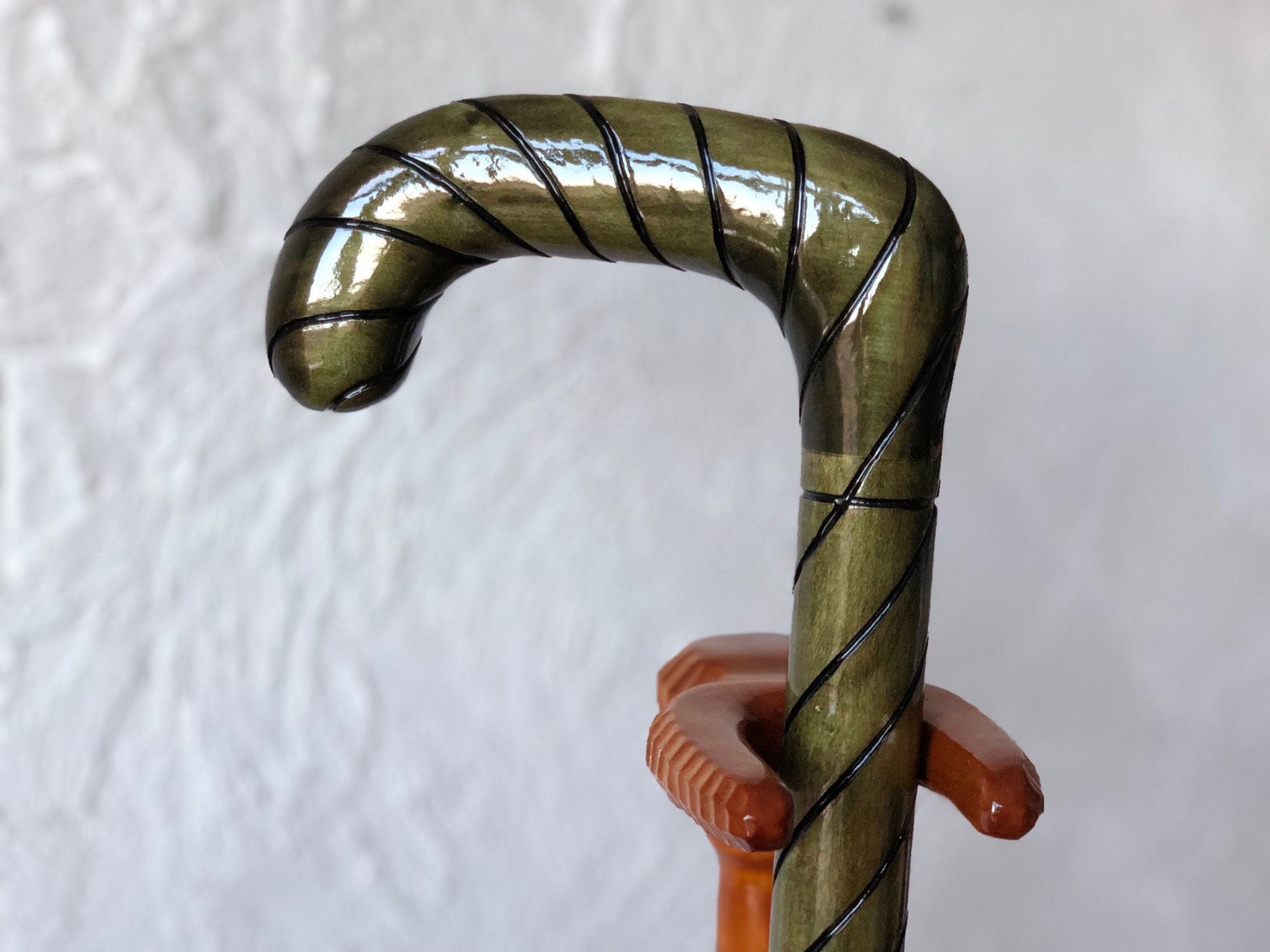 Wood Walking Cane Wood Walking Stick Wooden Cane Walking - Etsy