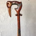 Custom Walking Cane Raven Skull Carved Walking Cane for Men - Etsy