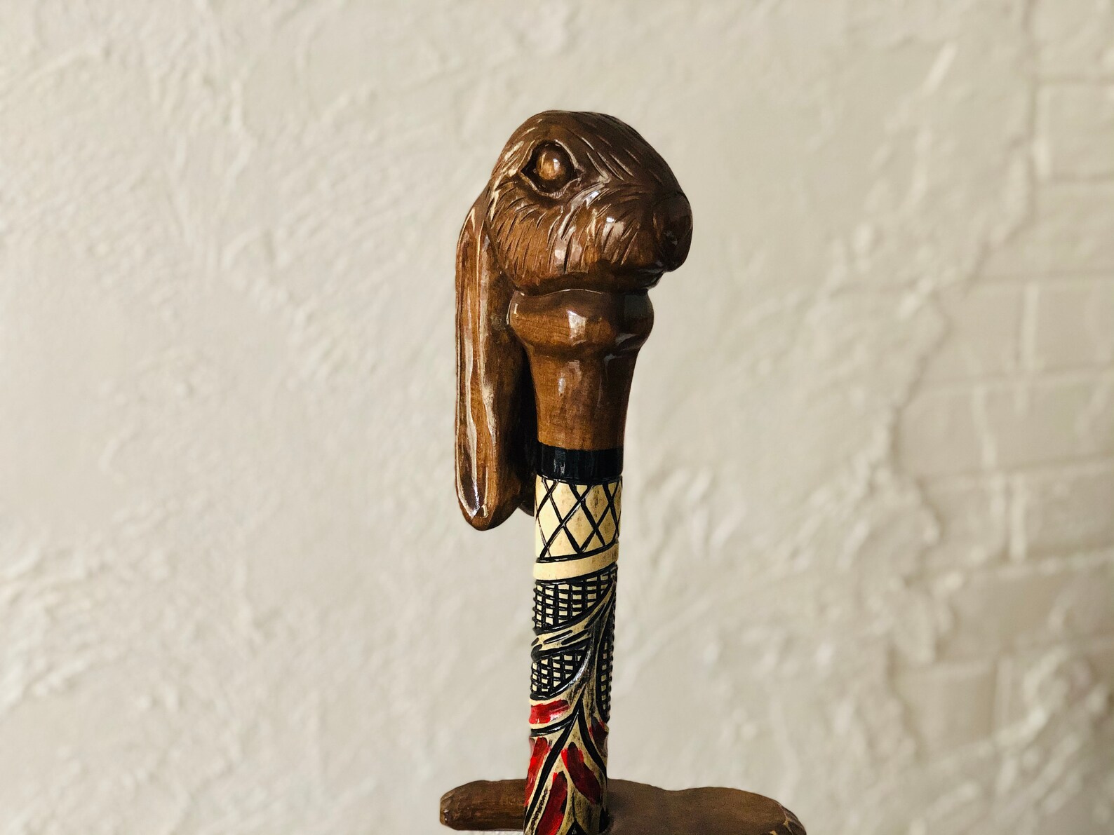 Wood Walking Cane Rabbit Handmade Walking Stick Victorian Cane | Etsy