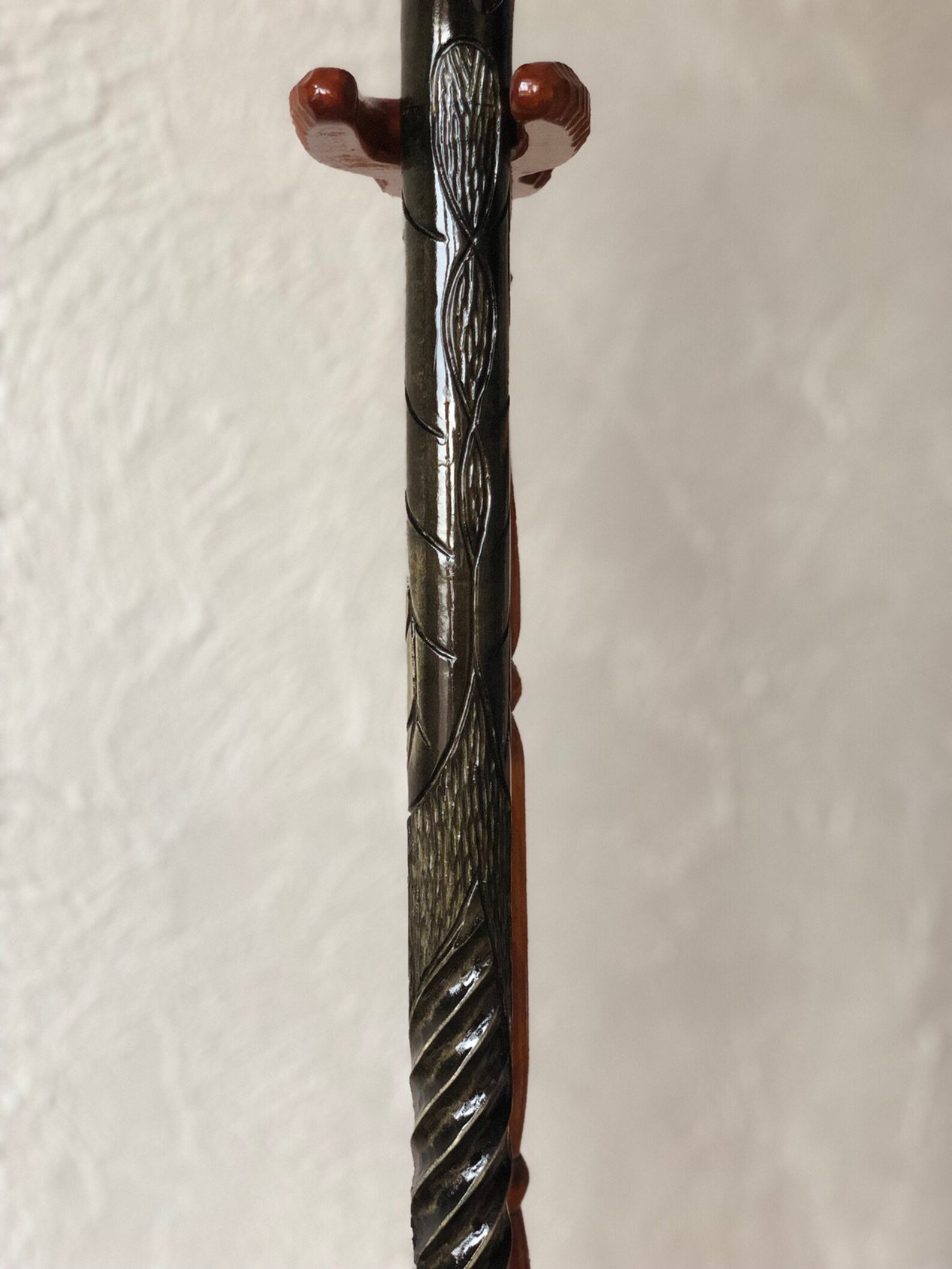 Raven Walking Cane Raven Black Walking Stick Raven Walking | Etsy UK