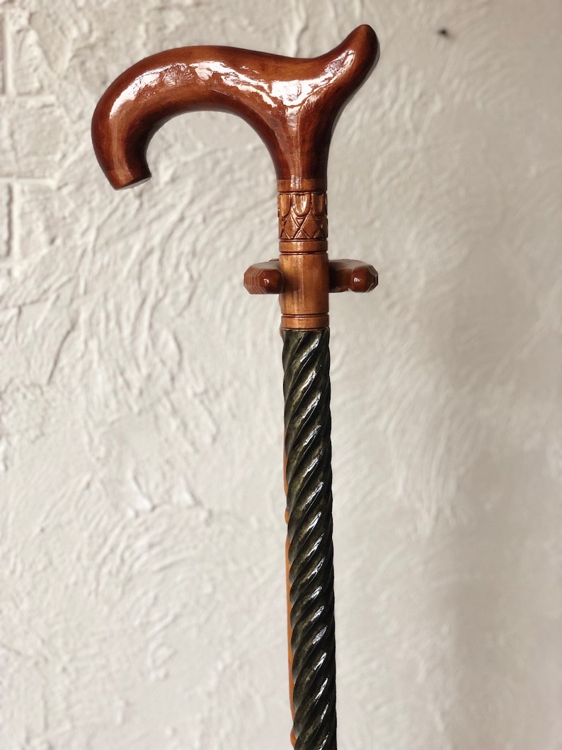 Carved Cane Wooden Walking Cane Walking Stick Cane Hand Carved - Etsy