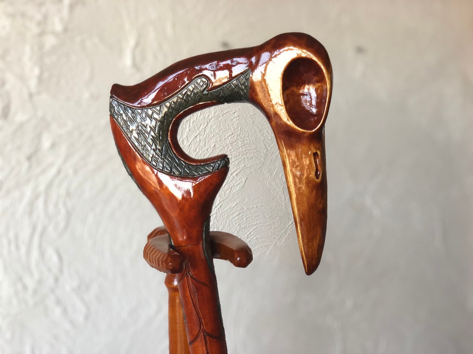 Custom Walking Cane Raven Skull Carved Walking Cane for Men - Etsy