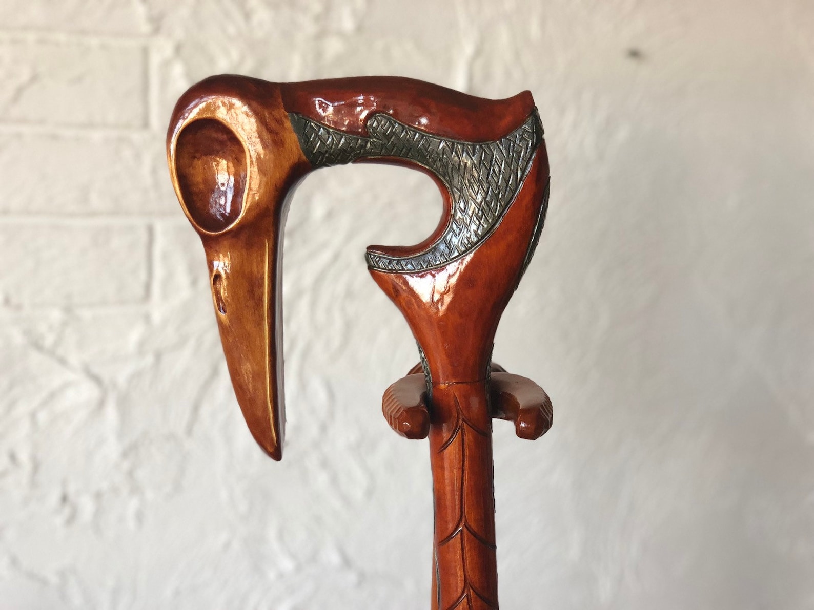 Custom Walking Cane Raven Skull Carved Walking Cane for Men - Etsy