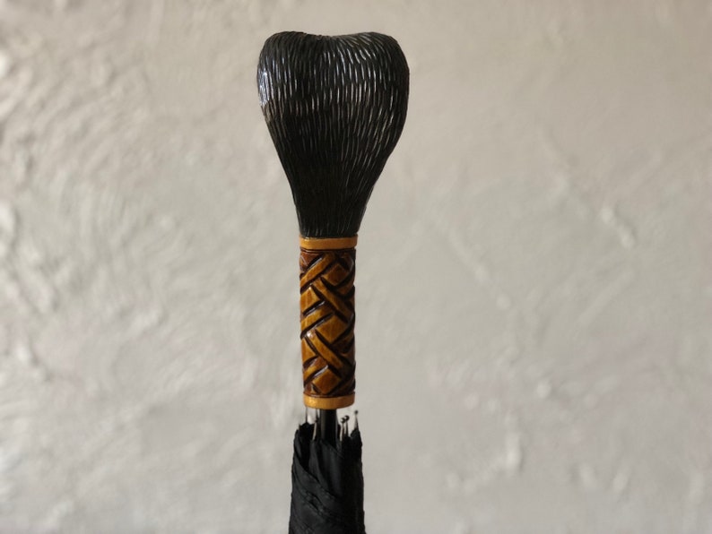 Handmade Snake Umbrella Handle Wood Handle Umbrella Custom - Etsy