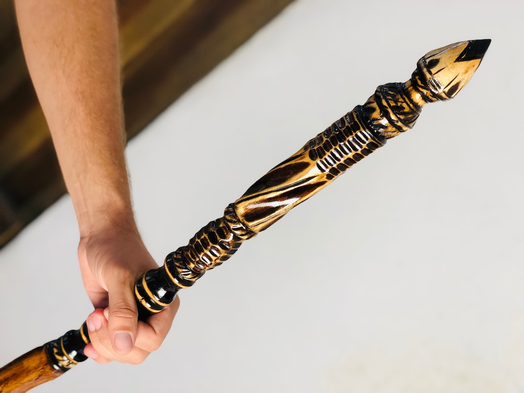 Wizard Staff, Mage's Staff, Wizard Magic Staff, Walking Staff, Hiking ...