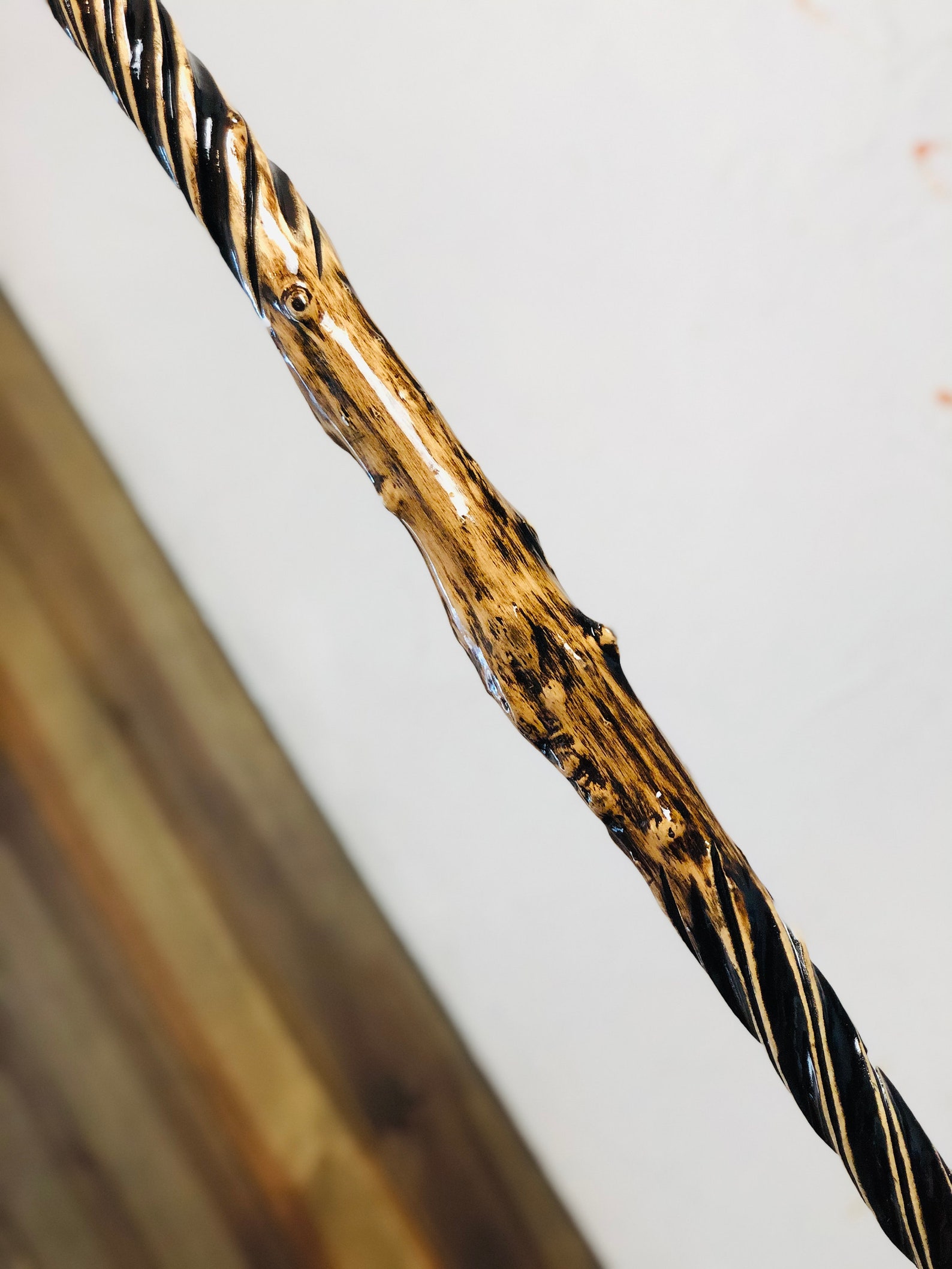 Mage Staff Larp Wizard Staff Fantasy Staff Hiking Staff | Etsy