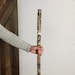 Larp Staff Wizard Staff Carved Wood Magic Staff - Etsy