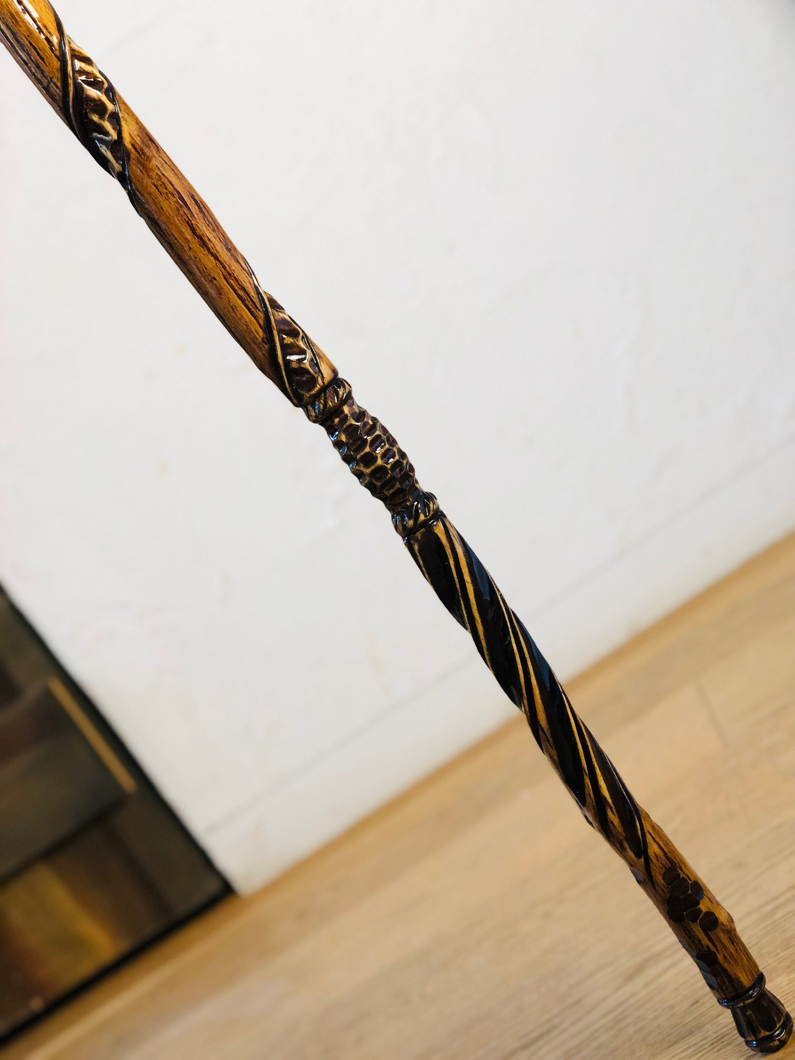 Wizard Staff Mage's Staff Wizard Magic Staff Walking | Etsy