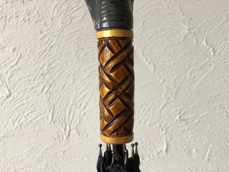 Handmade Snake Umbrella Handle Wood Handle Umbrella Custom - Etsy