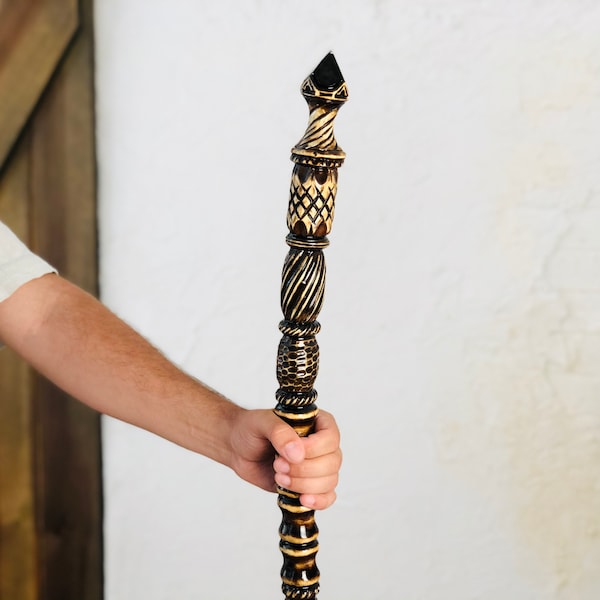 Larp Mage Staff - Etsy
