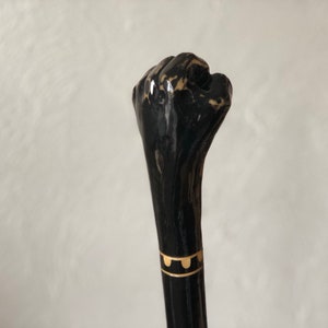 Walking Cane Fist Wakking Stick Fist Cane Carved Walking Stick Handmade ...