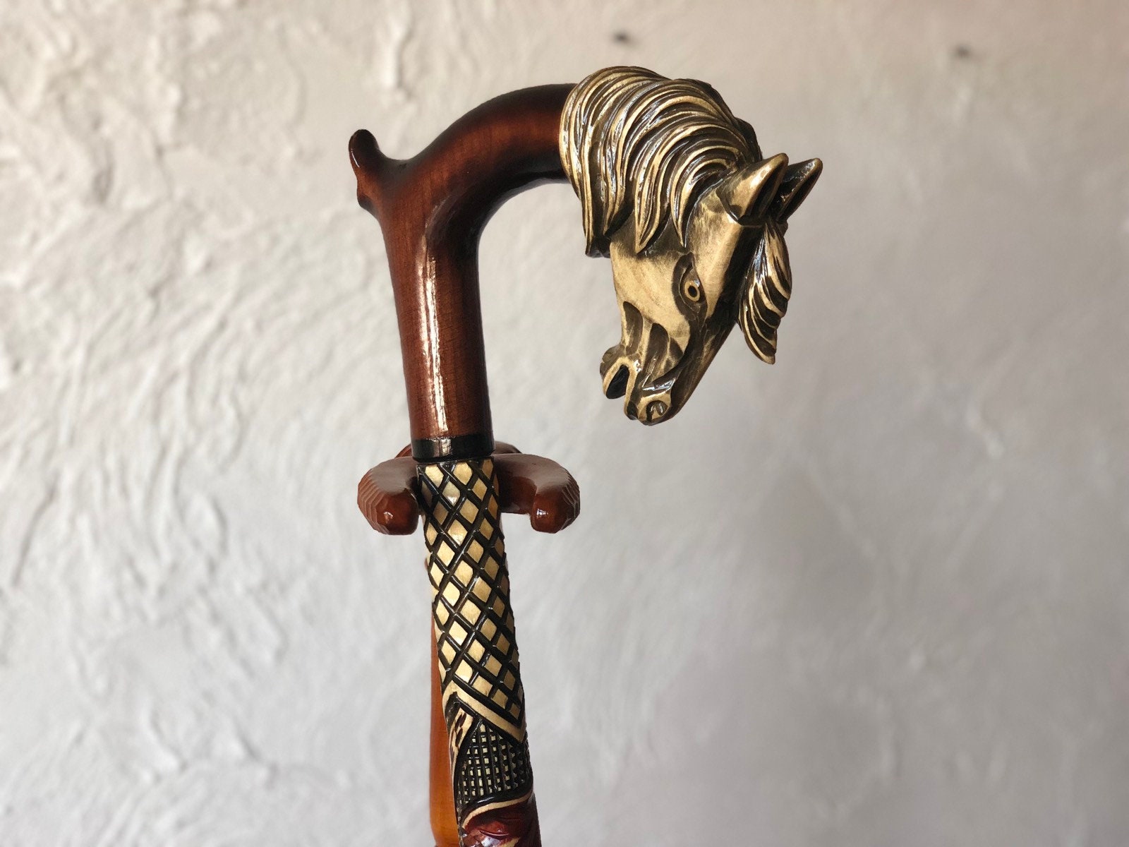 Hand Carved Walking Sticks Walking Sticks for Hiking Unique | Etsy