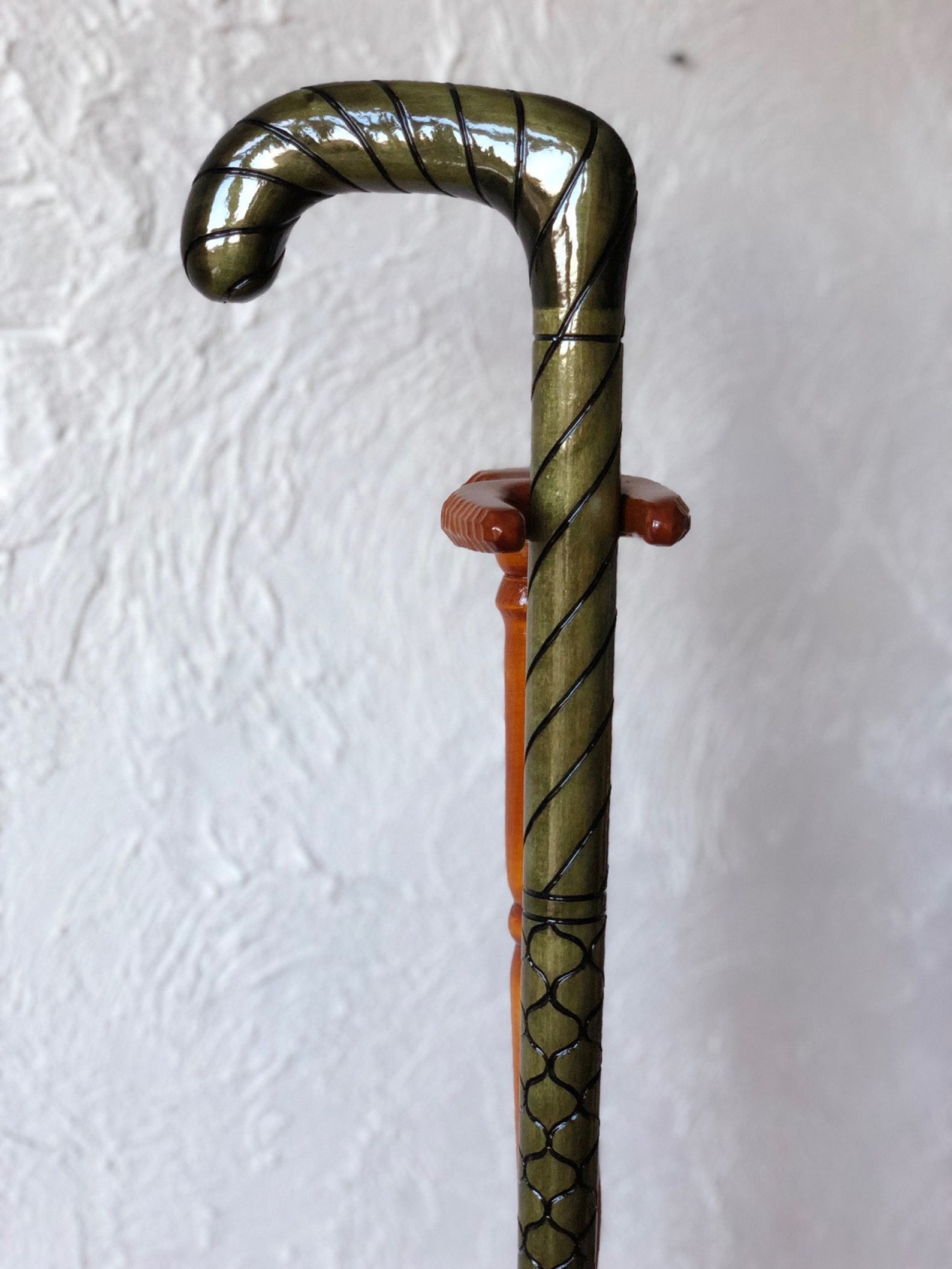 Wood Walking Cane Wood Walking Stick Wooden Cane Walking - Etsy