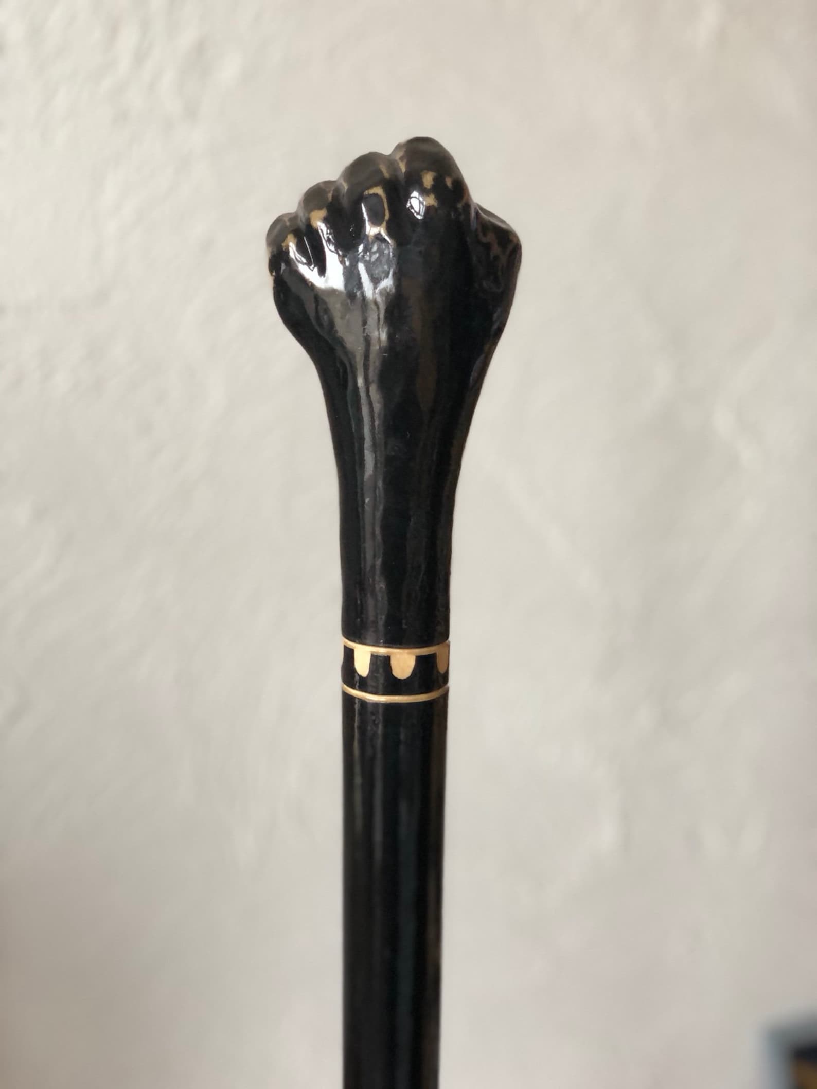 Walking Cane Fist Wakking Stick Fist Cane Carved Walking Stick - Etsy