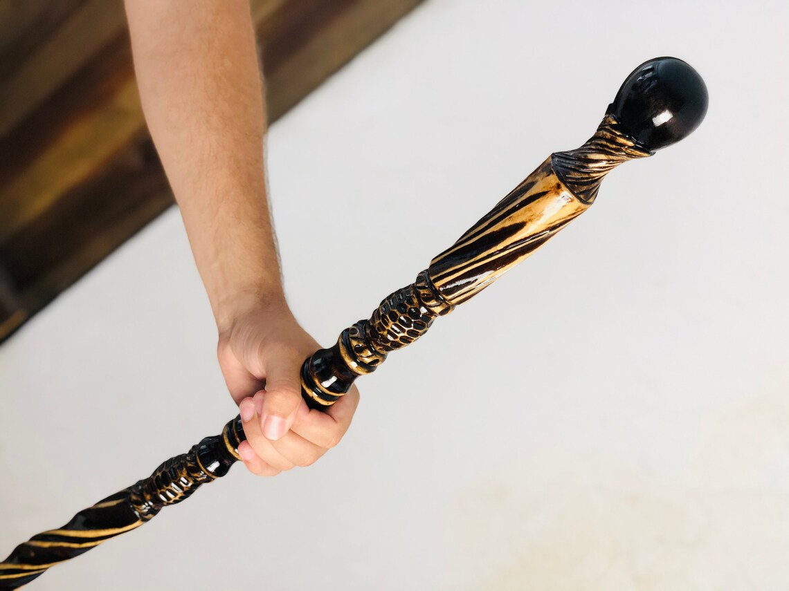 Wizards staffs mage staff magic staff onward staff | Etsy