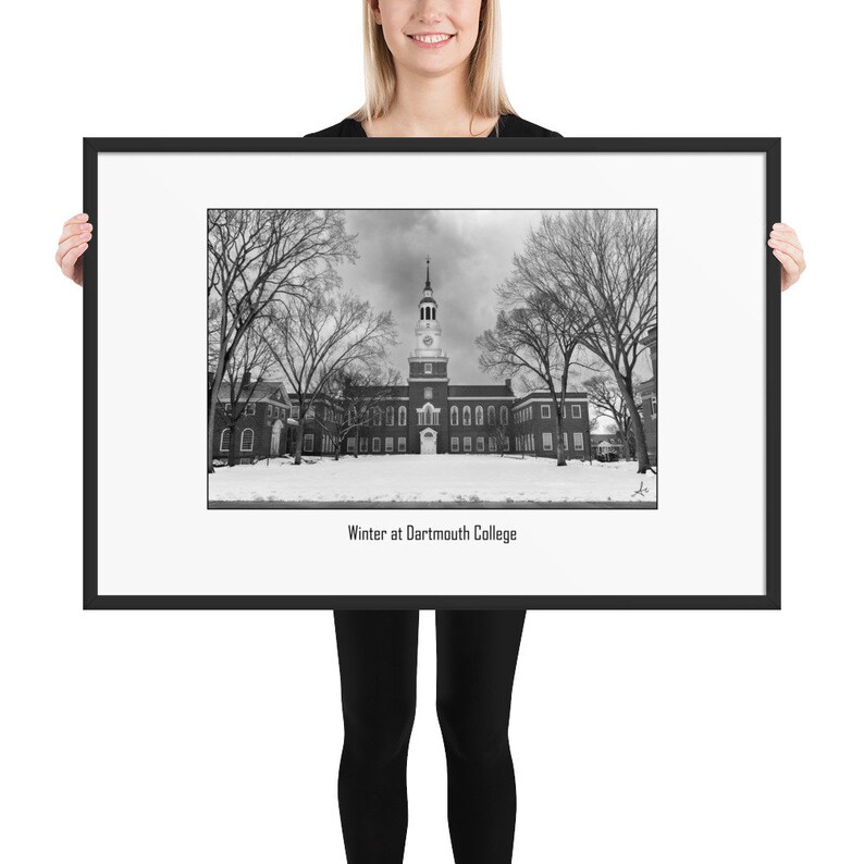 Baker Library Dartmouth College New England in Winter Dartmouth ...