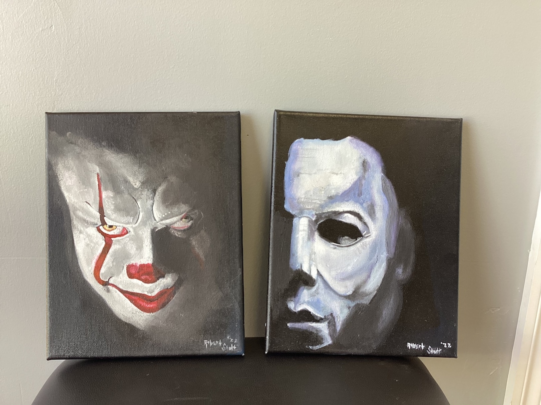 Horror Oil Paintings - Etsy