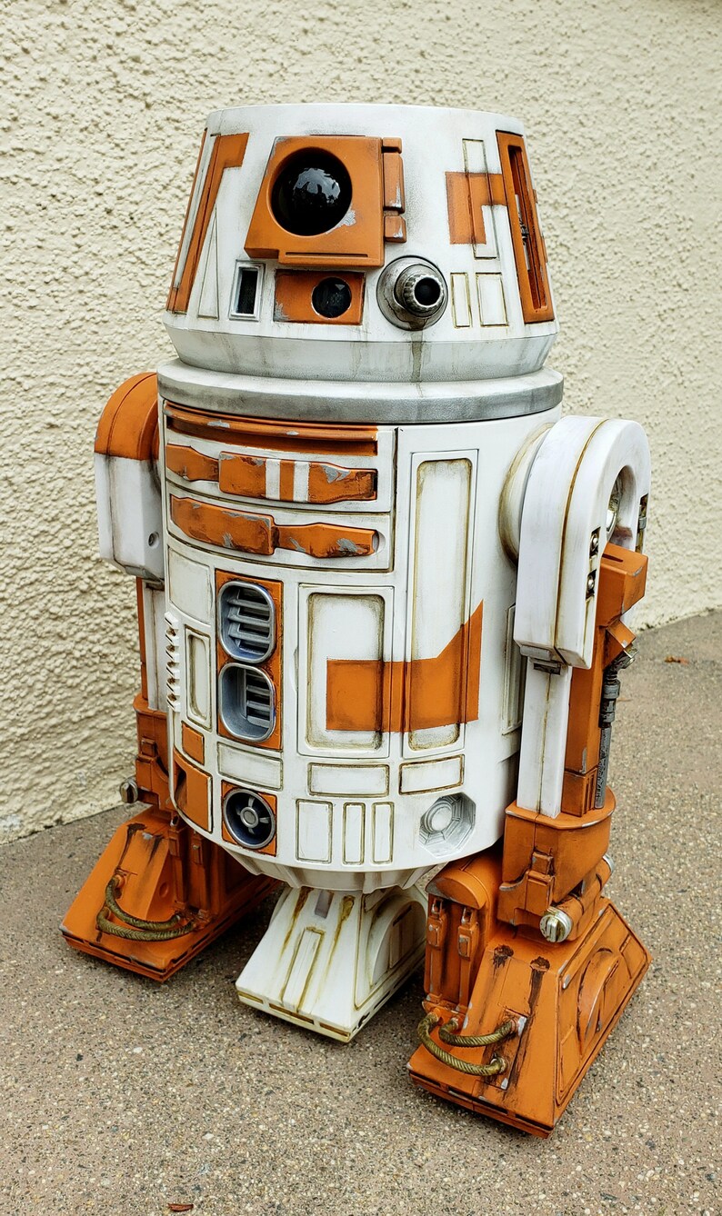 R0-x3 Astromech Droid (r Series) Custom Refurbishment 65D