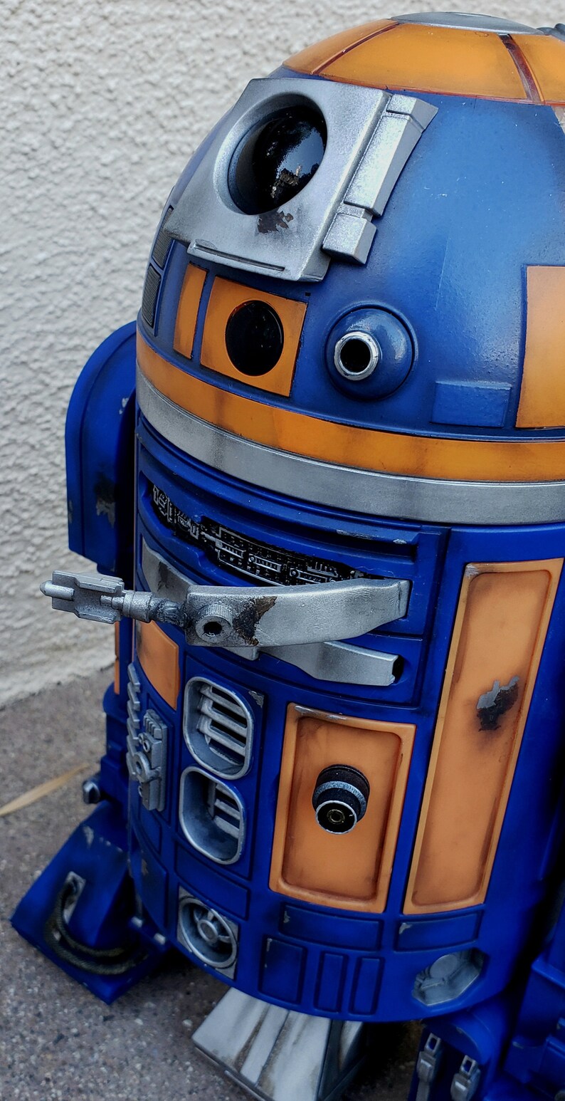 L3-D1 Astromech droid R-3 style Custom Refurbishment | Etsy