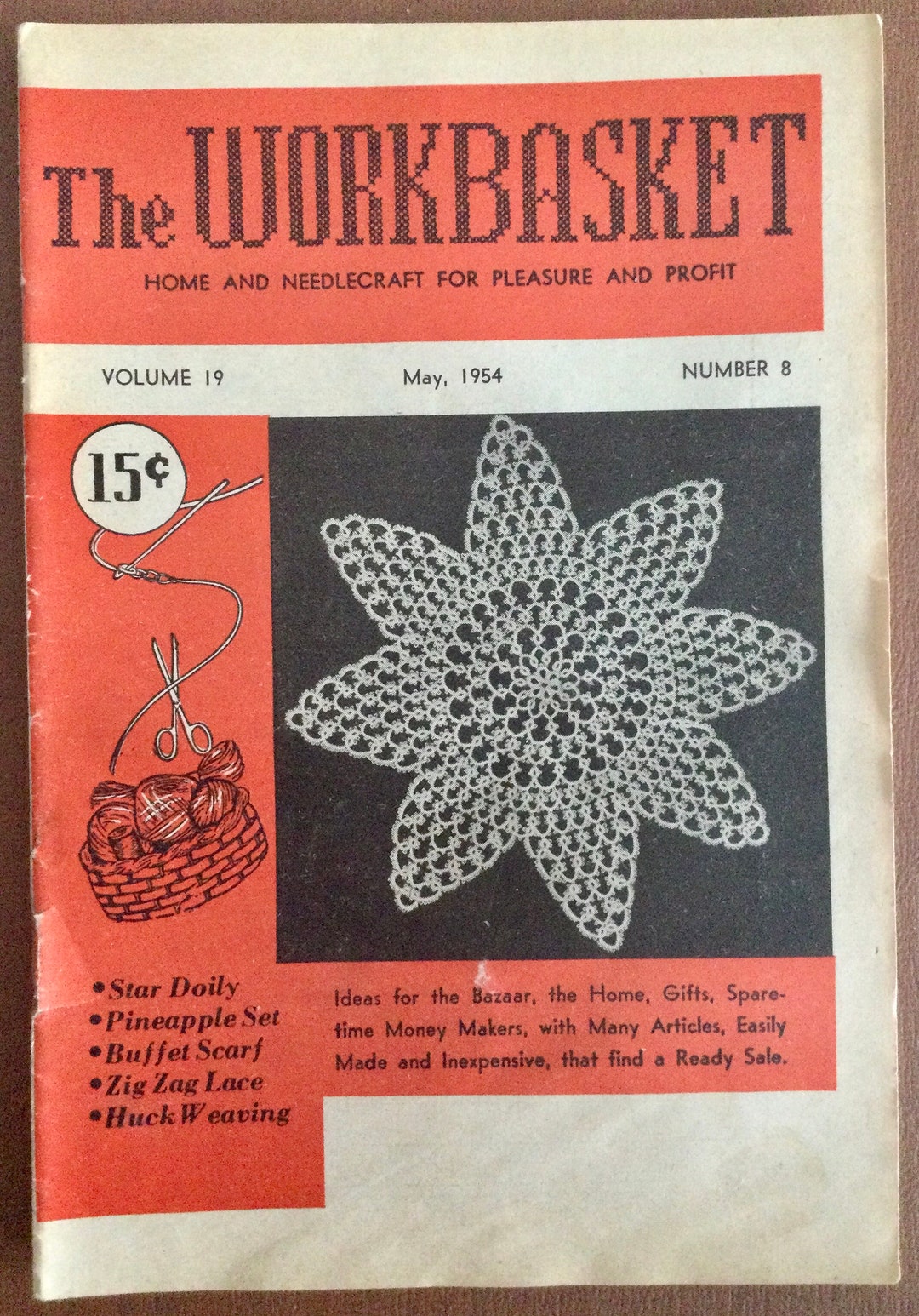Vintage the Workbasket Magazines, Set of 7 1954 Magazines, Home and ...