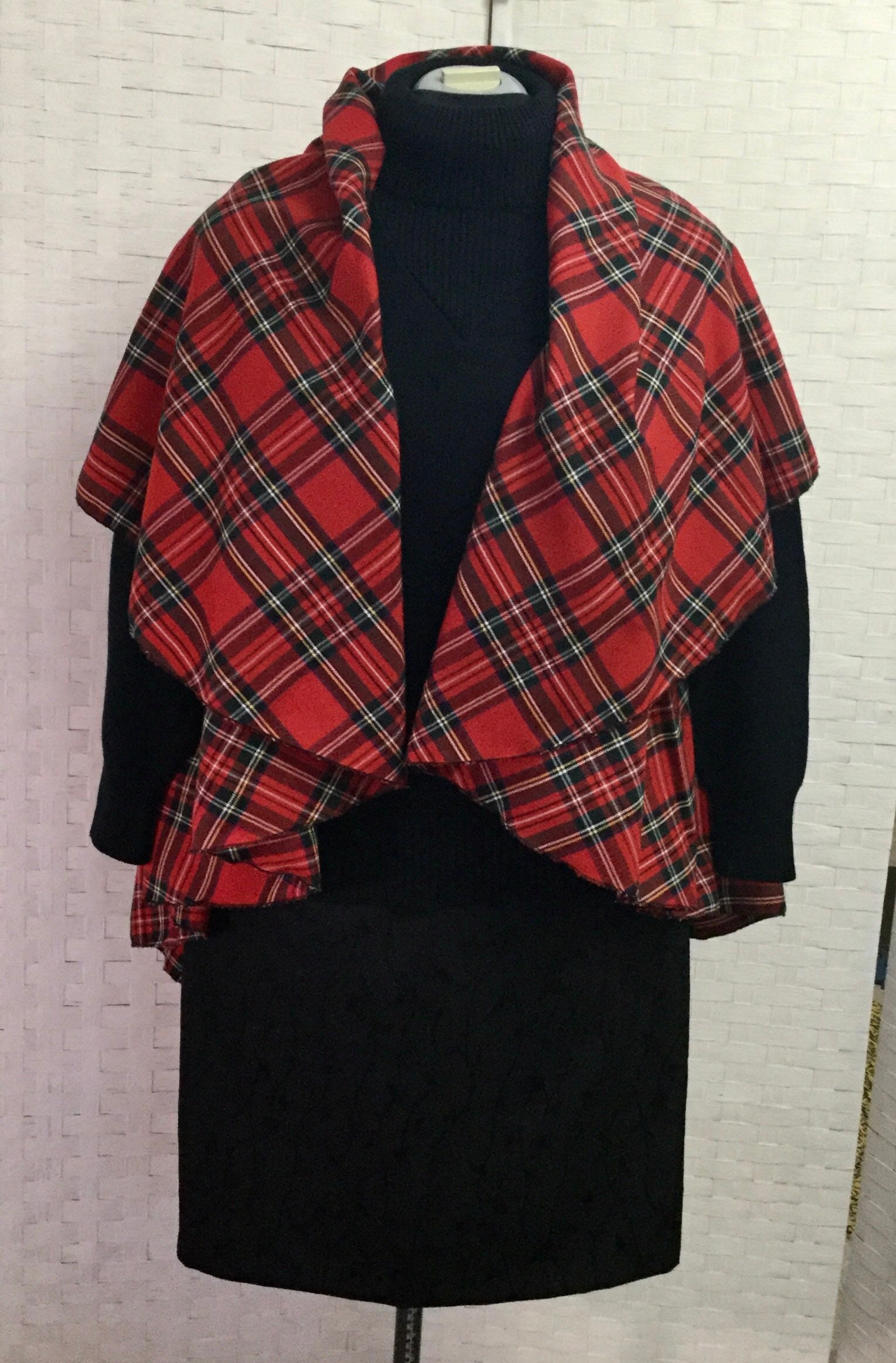 Round Wrap, Circle Wrap, Plaid Wrap, Full Circle Wrap, Plaid Circle ...