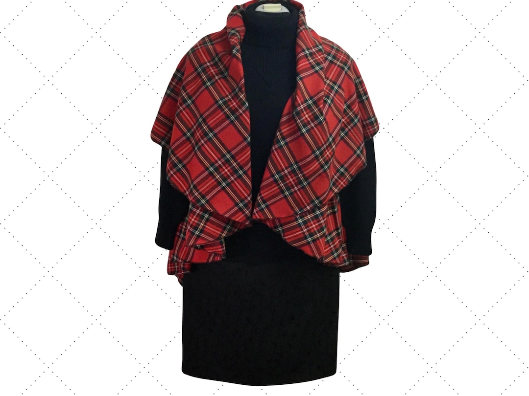 Round Wrap, Circle Wrap, Plaid Wrap, Full Circle Wrap, Plaid Circle ...