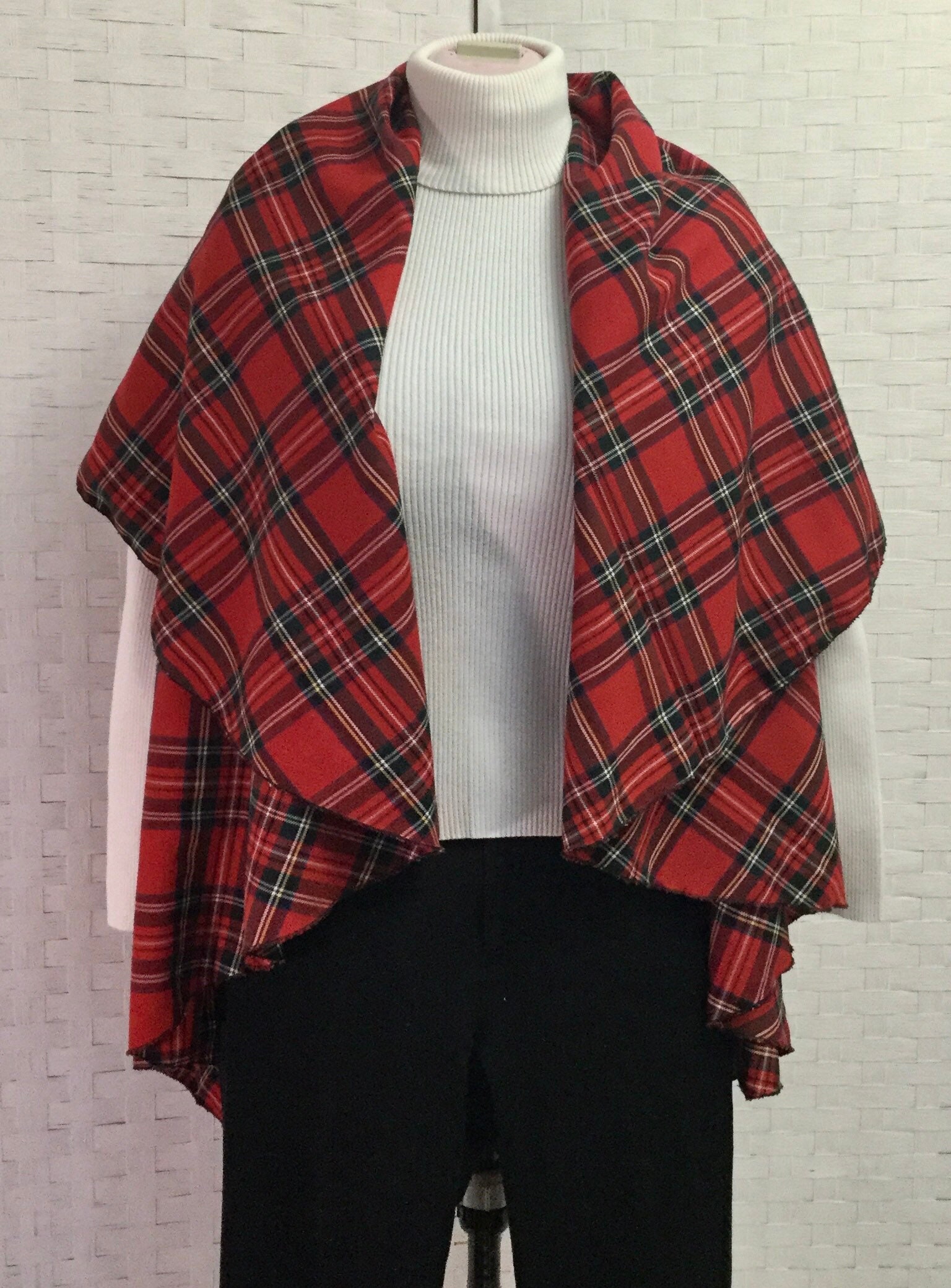 Round Wrap, Circle Wrap, Plaid Wrap, Full Circle Wrap, Plaid Circle ...