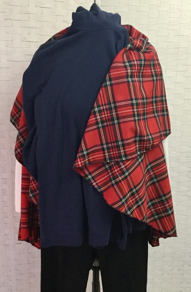 Round Wrap, Circle Wrap, Plaid Wrap, Full Circle Wrap, Plaid Circle ...