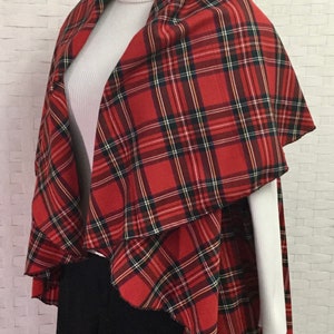 Round Wrap, Circle Wrap, Plaid Wrap, Full Circle Wrap, Plaid Circle ...