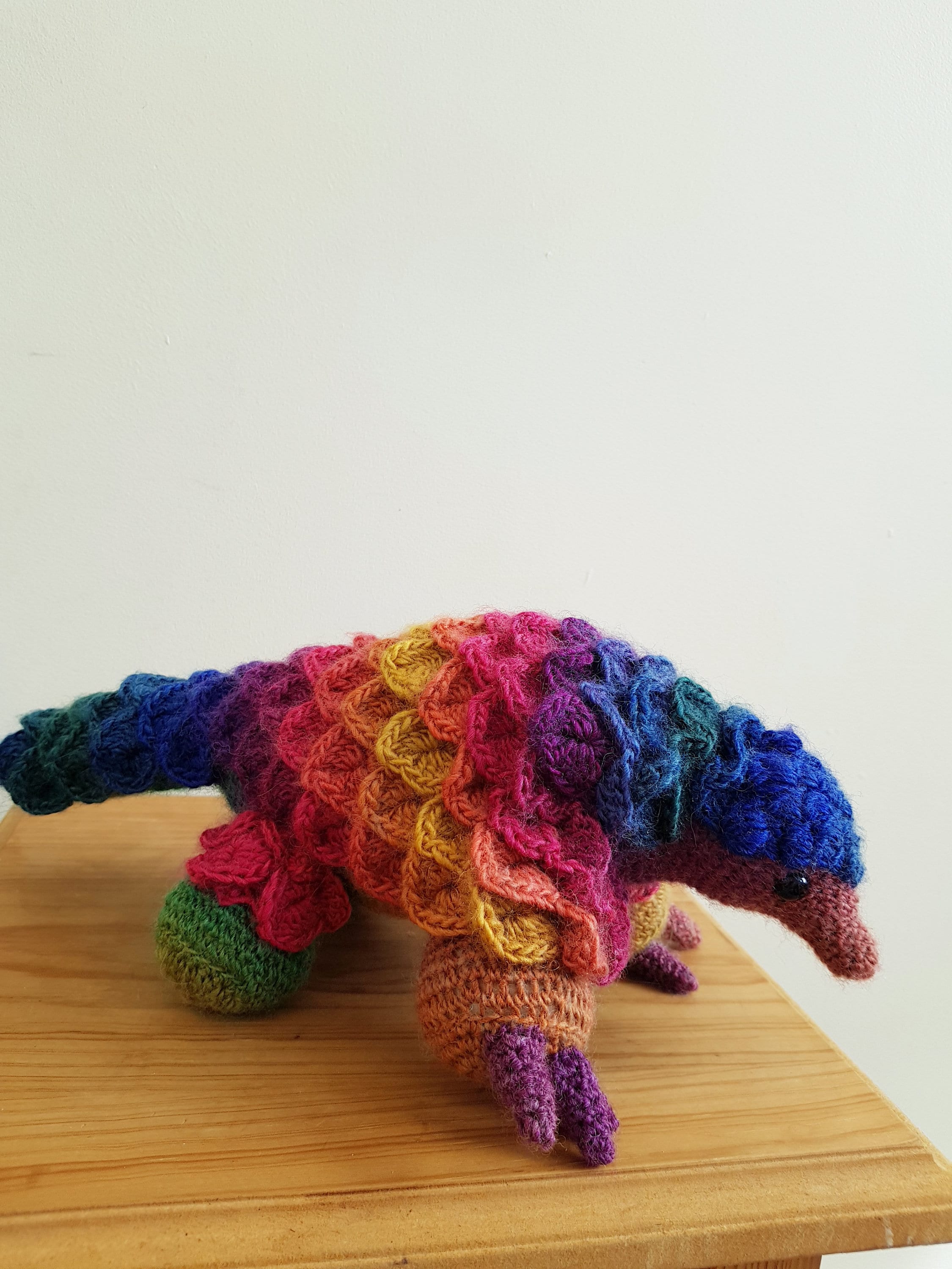 Pangolin Plush Handmade Crochet Choose Your Own Colours - Etsy UK
