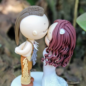 Traditional Native American Wedding Cake Topper Indigenous Wedding ...