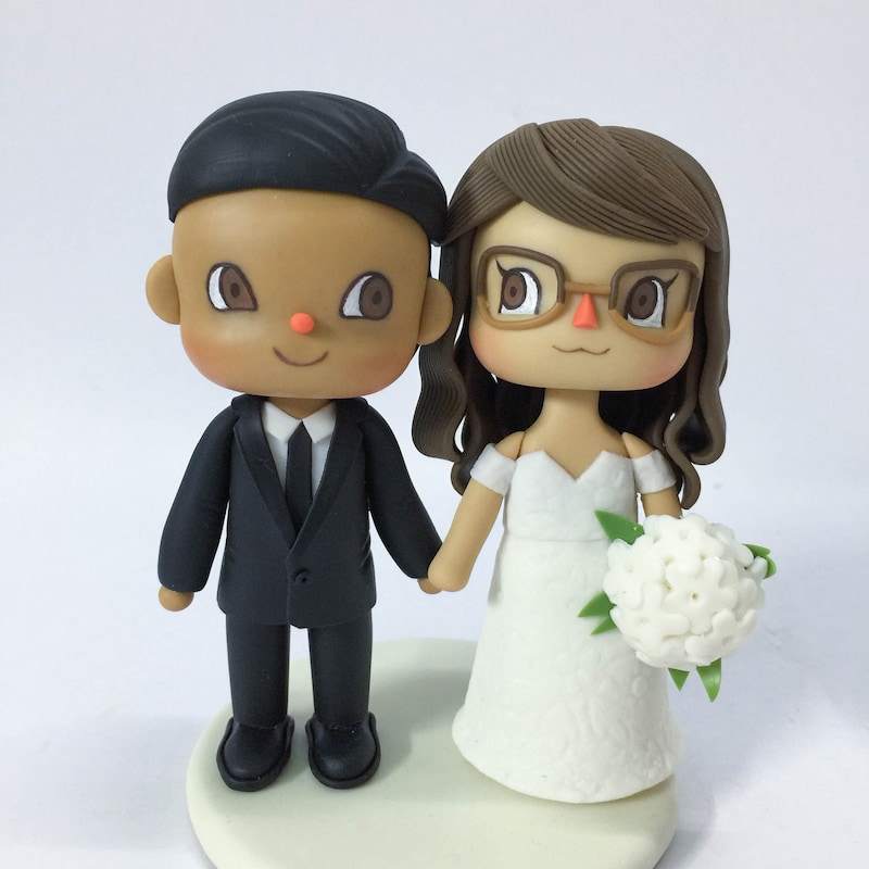 Clay Bride and Groom - Etsy