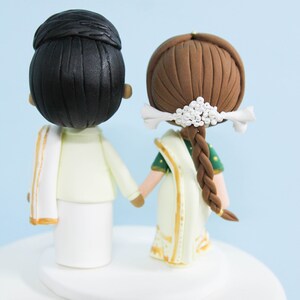Saree Wedding Cake Topper, Indian Wedding Couple, Asian Indian Sikh ...