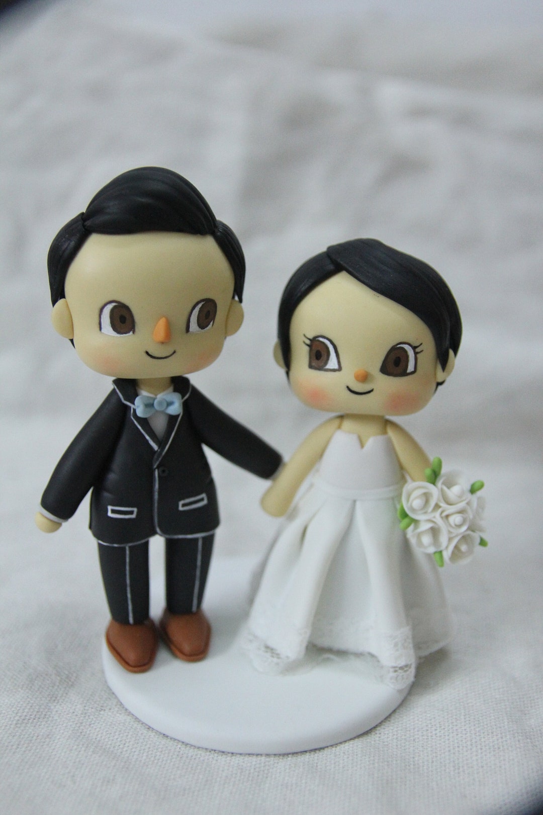 Mini Animal Crossing Wedding Cake Topper, SIMPLE STYLE, Wedding Theme ...