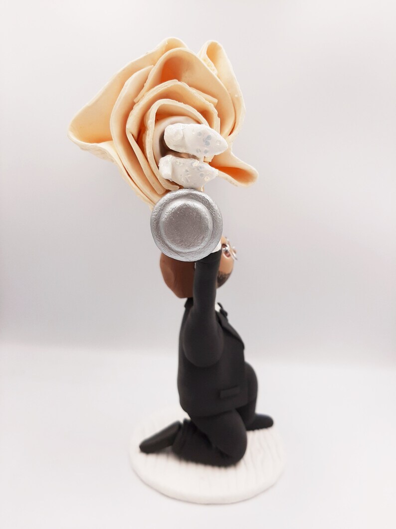 Funny Wedding Cake Topper, Weight Lifting Wedding Cake Topper, Fitness ...