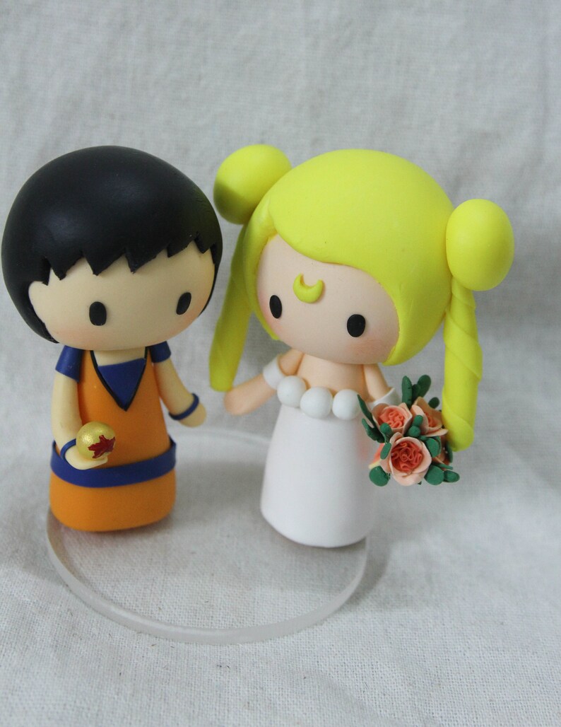 Wedding Cake Topper Japanese Anime Inspire Wedding Cake - Etsy