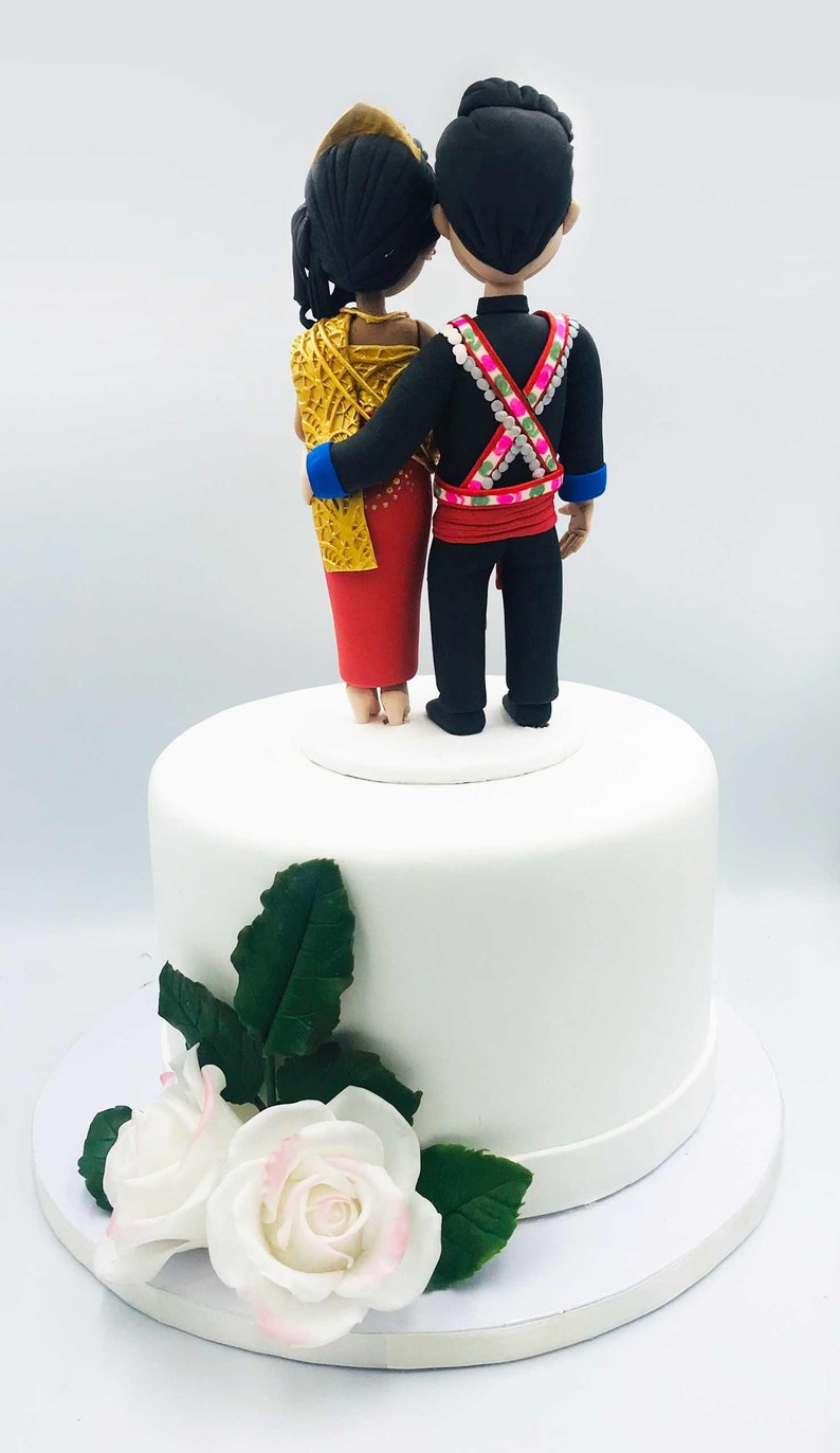 Hmong Wedding Cake Topper Khmer Wedding Topper Ethnic | Etsy