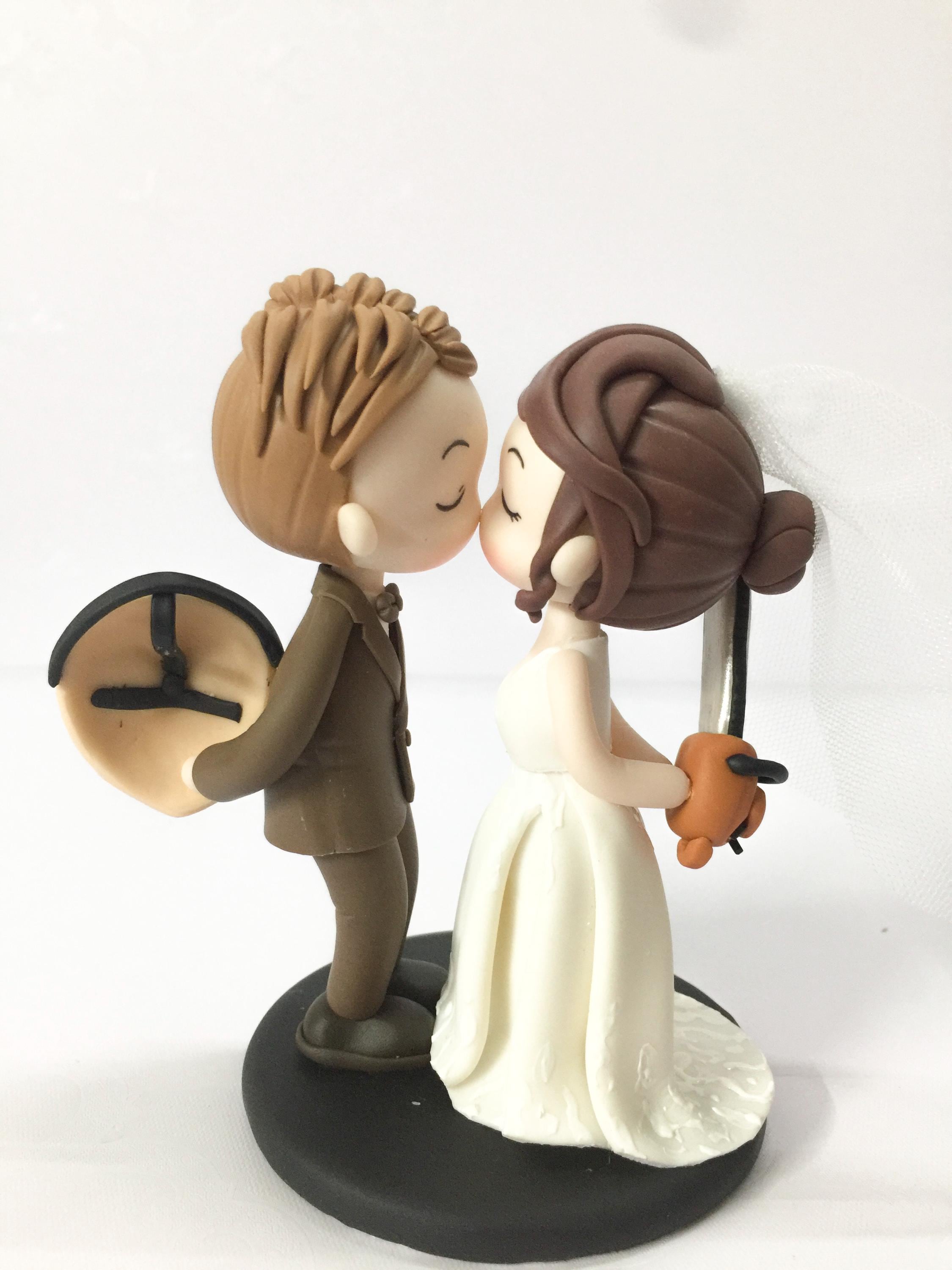 Halloween Wedding Cake Topper, Horror Movie Wedding Theme, Kissing ...