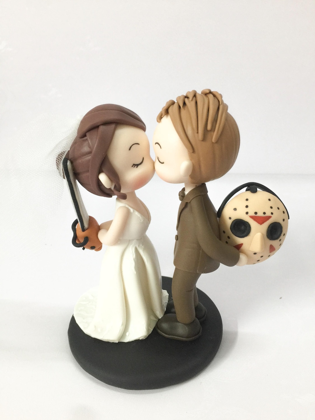 Halloween Wedding Cake Topper, Horror Movie Wedding Theme, Kissing ...