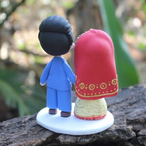 Indian Saree Wedding Cake Topper, Traditional Wedding Costume Wedding ...
